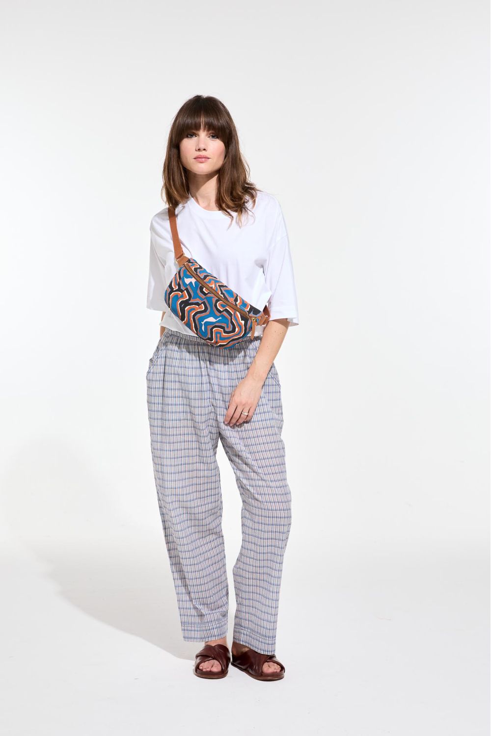 Blue Chiara Utopie Bum Bag